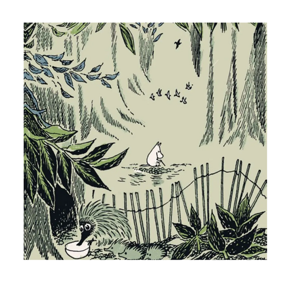 5月中旬頃お届け予定＊Havi ペーパーナプキン 24cm（憧れ/ライトグリーン）HAV080003 SALE＜予約商品＞ - MOOMIN SHOP