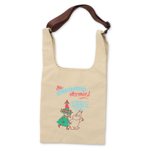 刺しゅう2WAYバッグ（BE）【公式限定】 - MOOMIN SHOP