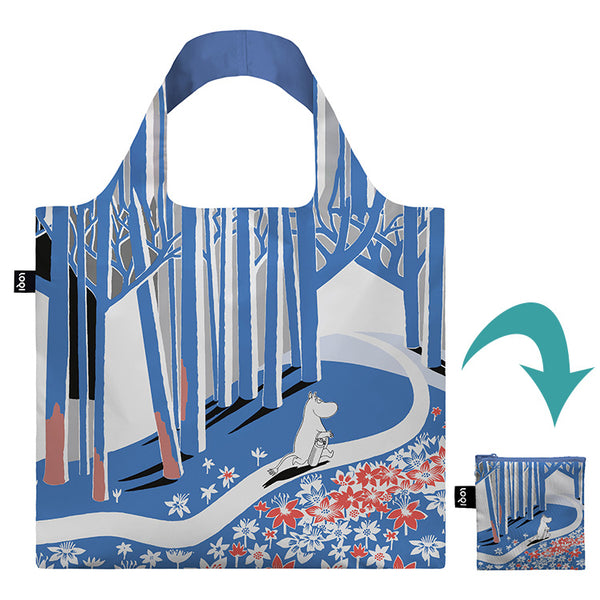 LOQI エコバッグ（Blue Forest）LOQ140008 - MOOMIN SHOP
